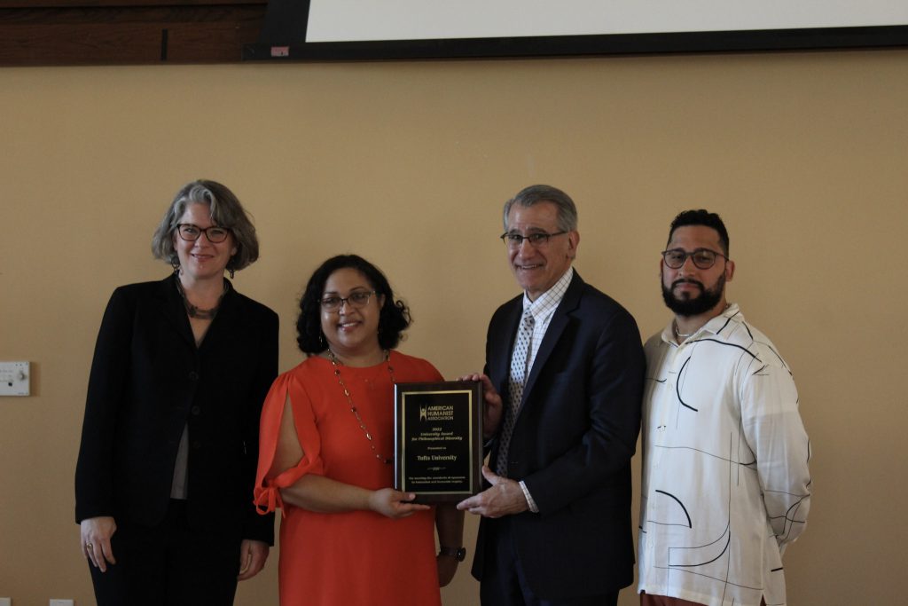 American Humanist Association Presents University Award to Tufts ...
